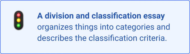 Classification and Division Essay: Outline, Examples, & Classification ...