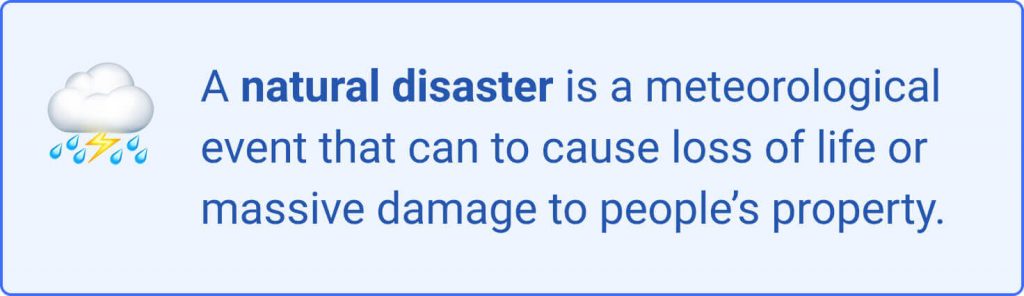 Natural Disaster Essay: How to Write, Topics, & Examples. Causes ...